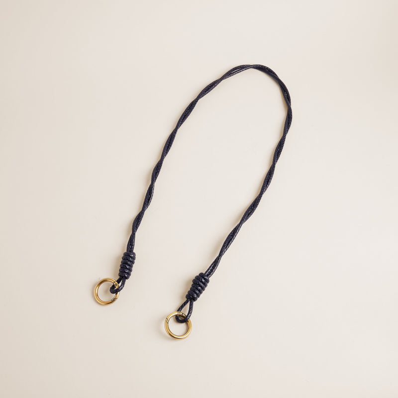 Leather Rope Crossbody Strap - Black – Parker Thatch