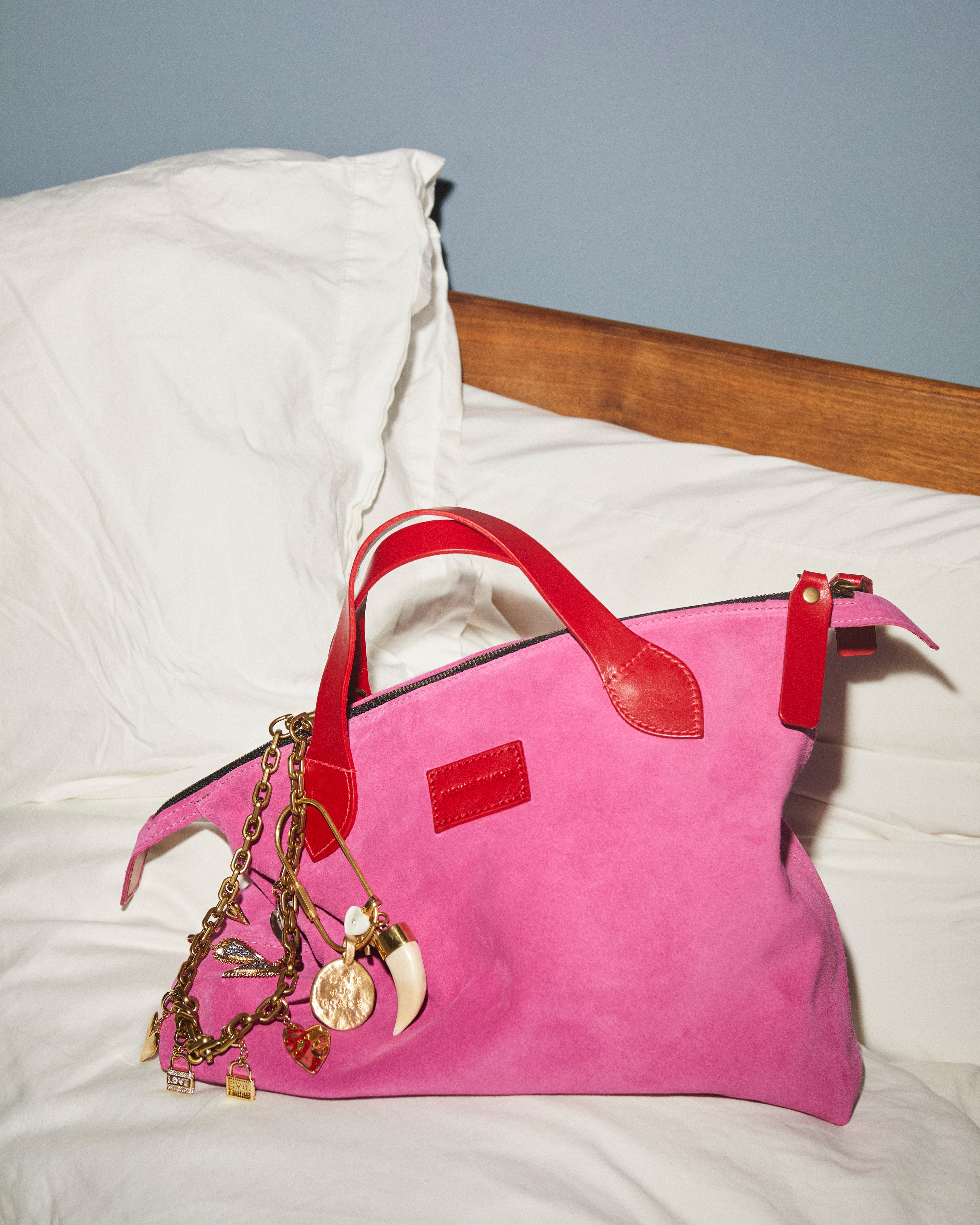 Charlie - Suede Pink – Parker Thatch