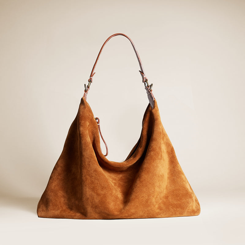 Maurice Hobo - Suede Caramel – Parker Thatch