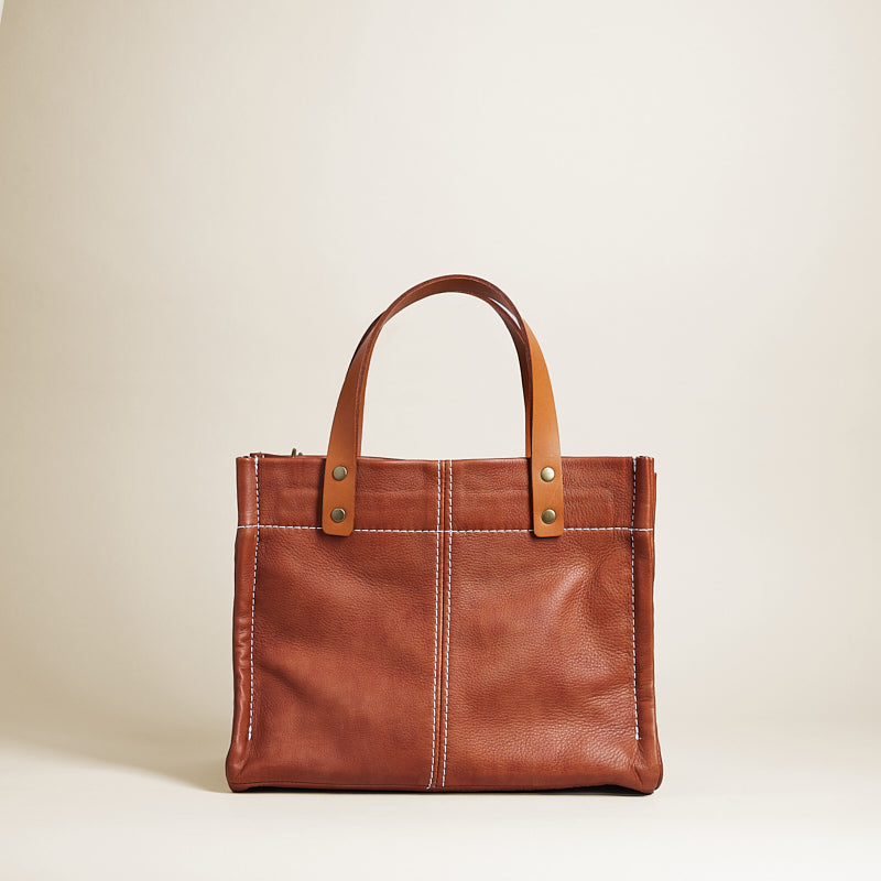 Small Mimi - Leather Cognac – Parker Thatch