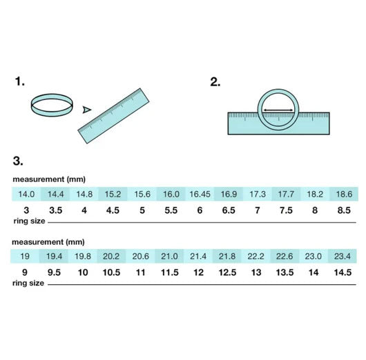 8.5 cm ring size store